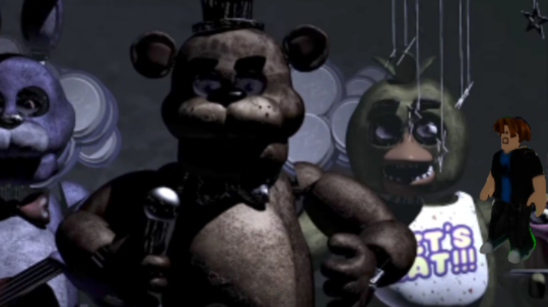 ПЯТЬ НОЧЕЙ С ФРЕДДИ! АНИМАТРОНИКИ НАПАДАЮТ! Выживание с Фредди! НЕ ПОЛУЧИЛОСЬ ПРОЙТИ 1 НОЧЬ!