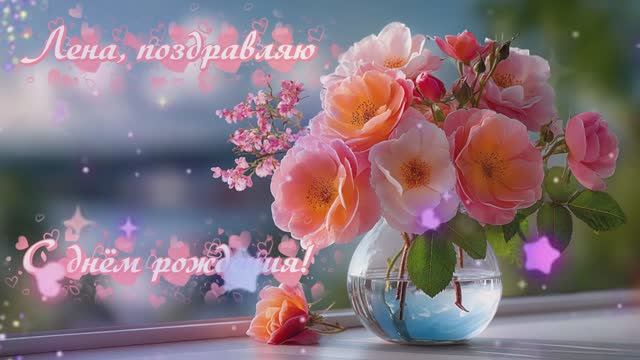 В день рождения Лене