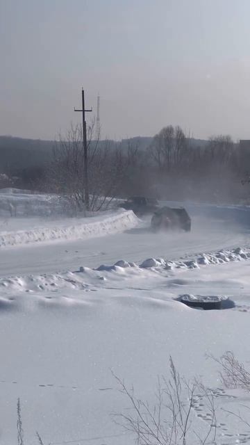 Зимние гонки на полном приводе