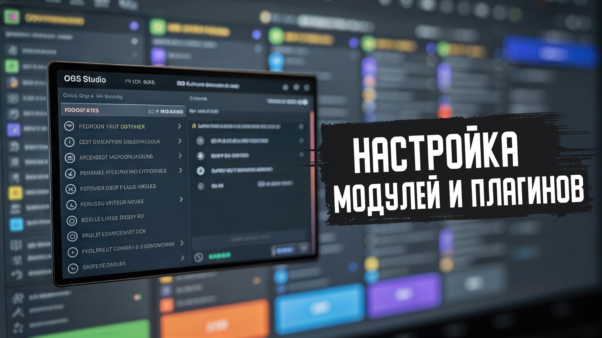 Как УСТАНАВЛИВАТЬ\УДАЛЯТЬ и НАСТРАИВАТЬ ПЛАГИНЫ\МОДУЛИ в OBS(ОБС) #КакУстанавливатьПлагиныДляOBS