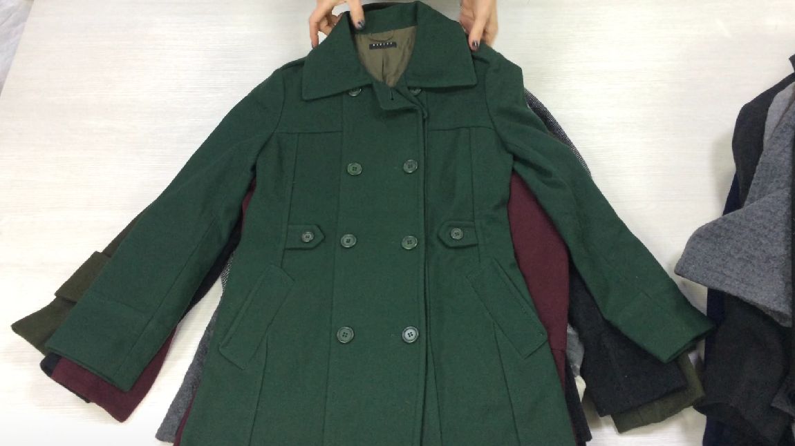 ж291.1. Пальто женские крем