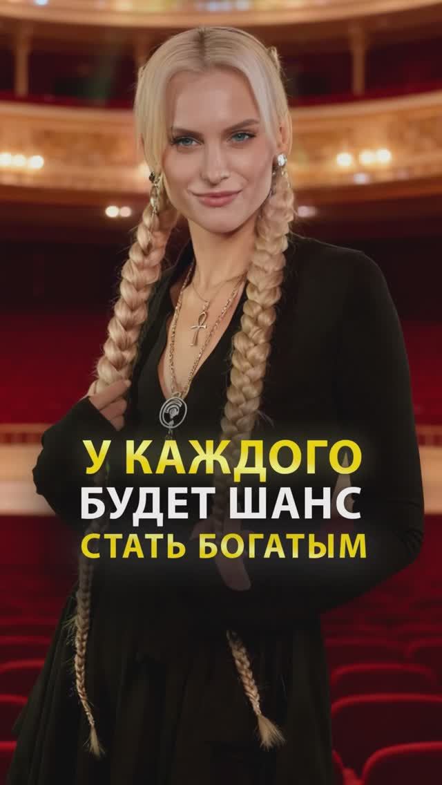 У каждого будет шанс стать богатым