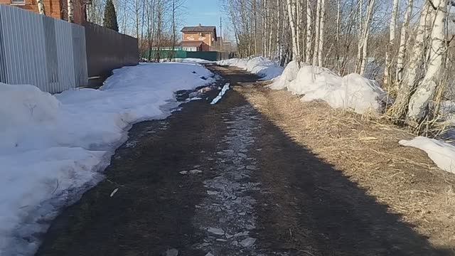 Вот так каждый год весной закрытие дорог в СНТ  до майских