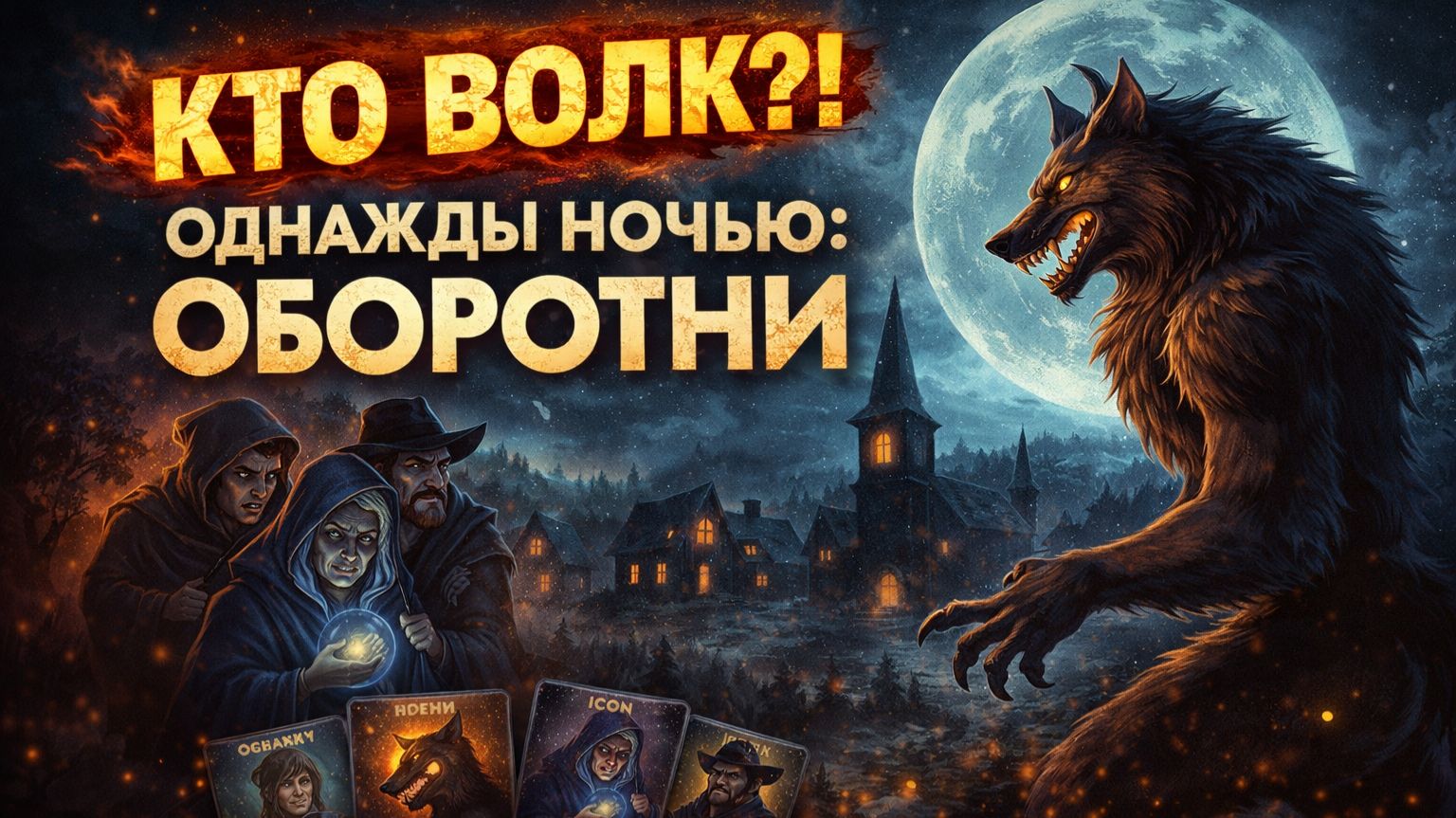 Однажды ночью: Оборотни — правила игры | Как играть, обзор, дедукция