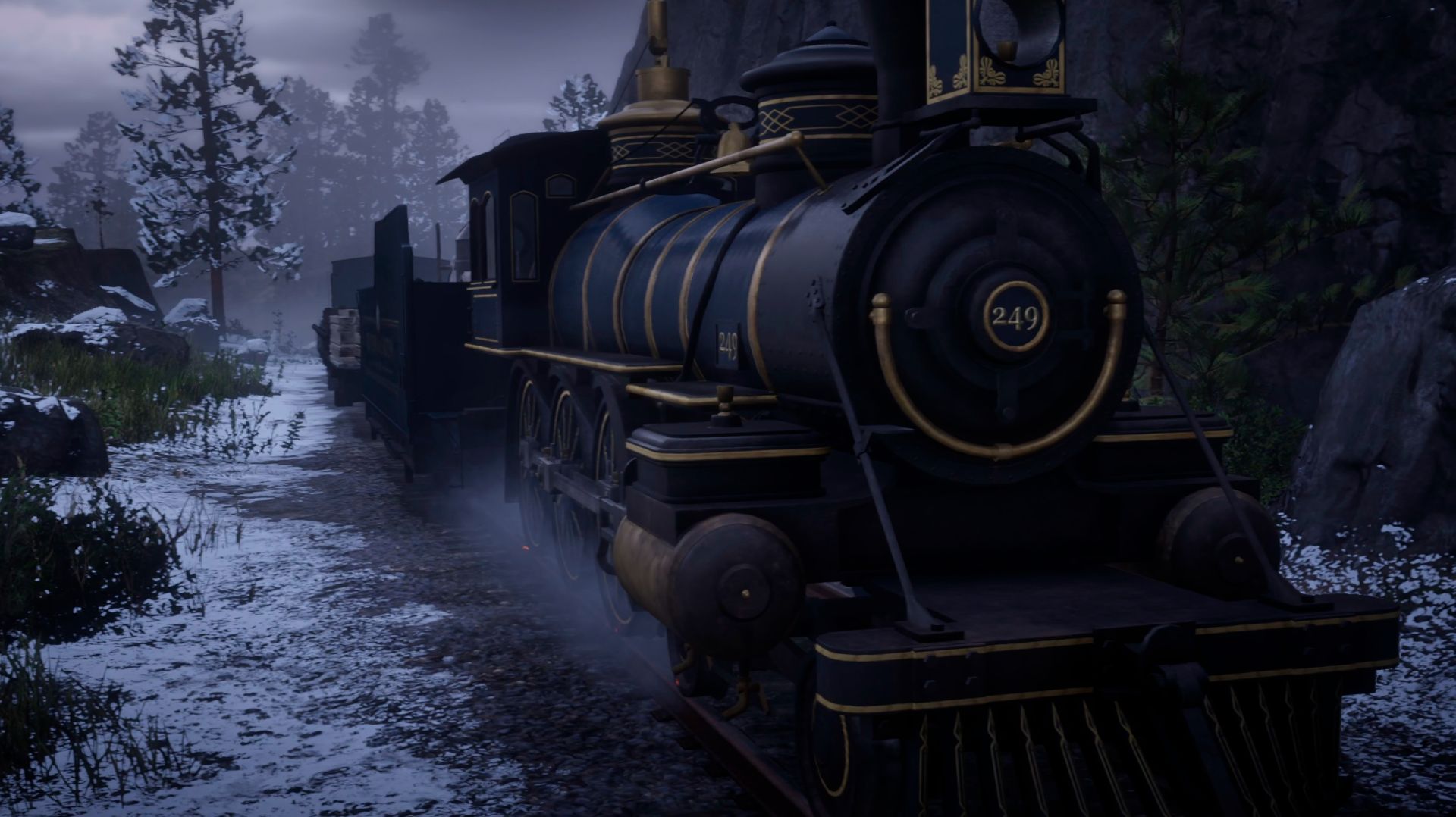 Red Dead Redemption 2 - серия 4 - Ограбление поезда Левита Корнуолла