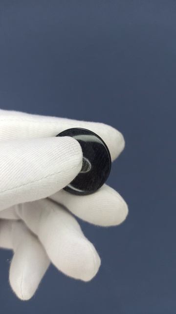 Пуговицы цвет черный + серый (размер № 44), Артикул 00268