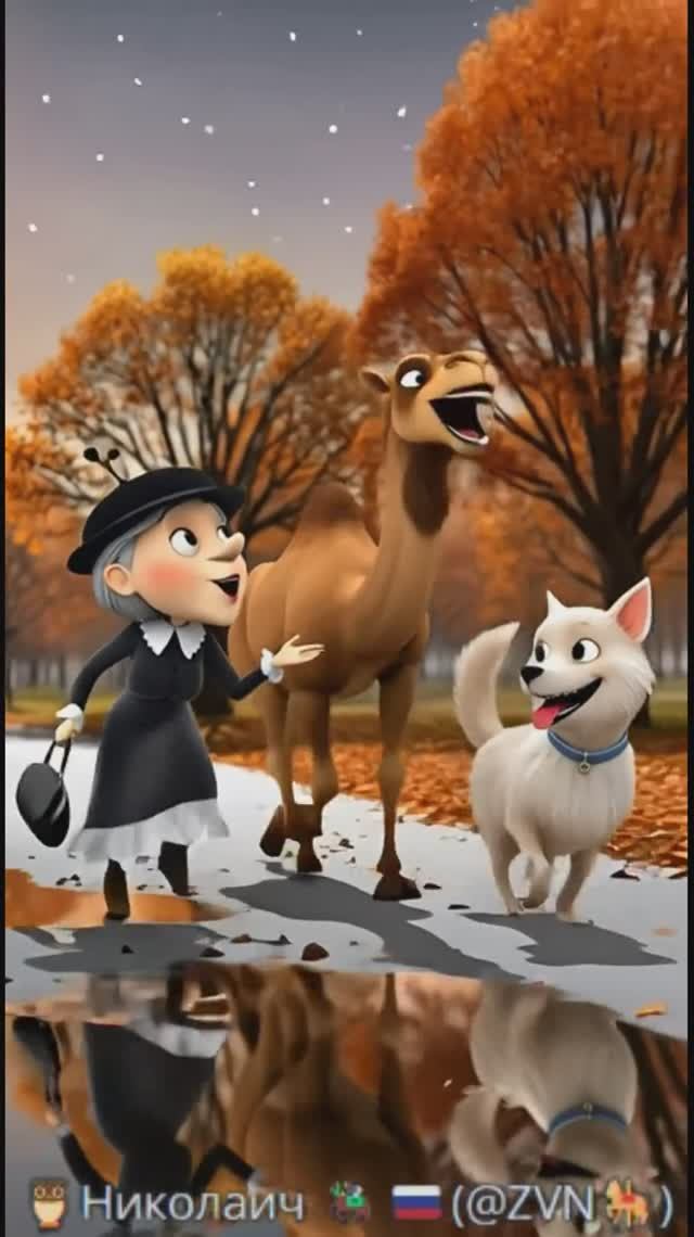 Эх Прокачу! Дромадер ушёл от старухи Шапокляк