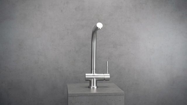 Смеситель для кухни из нержавеющей стали Lemark Expert LM5075S