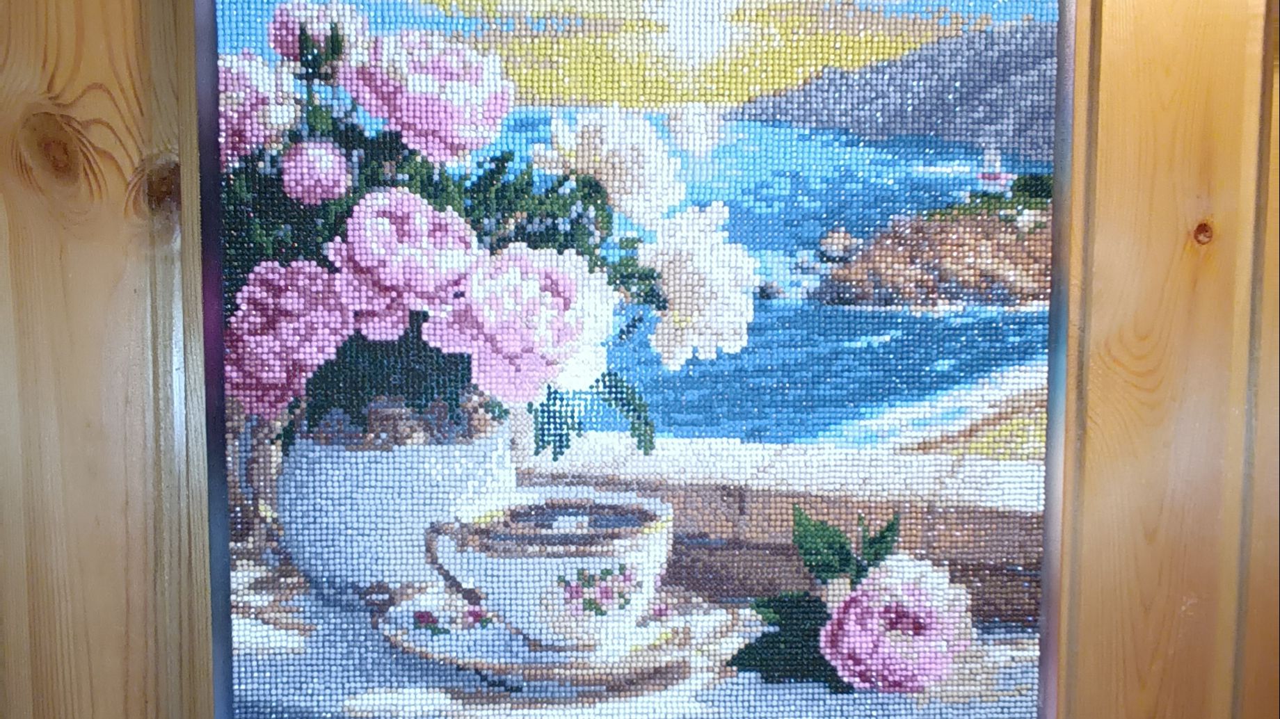 "Вечер у моря" алмазная мозаика