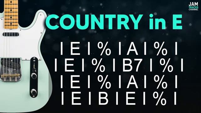 Гитарная минусовка Country Jam в тональности E 170 bpm