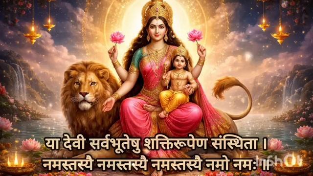 Весенний Наваратри День 5 Деви Скандамата