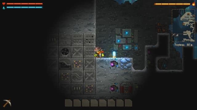 SteamWorld Dig [RUS, без комментариев]. Часть 3: Вектрон.