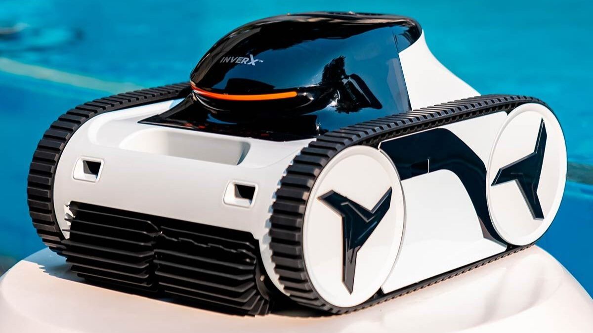 Робот-Пылесос Чистит Бассейн - Дно, Стены, Ватерлиния! Робот-Пылесос для Бассейна InverX