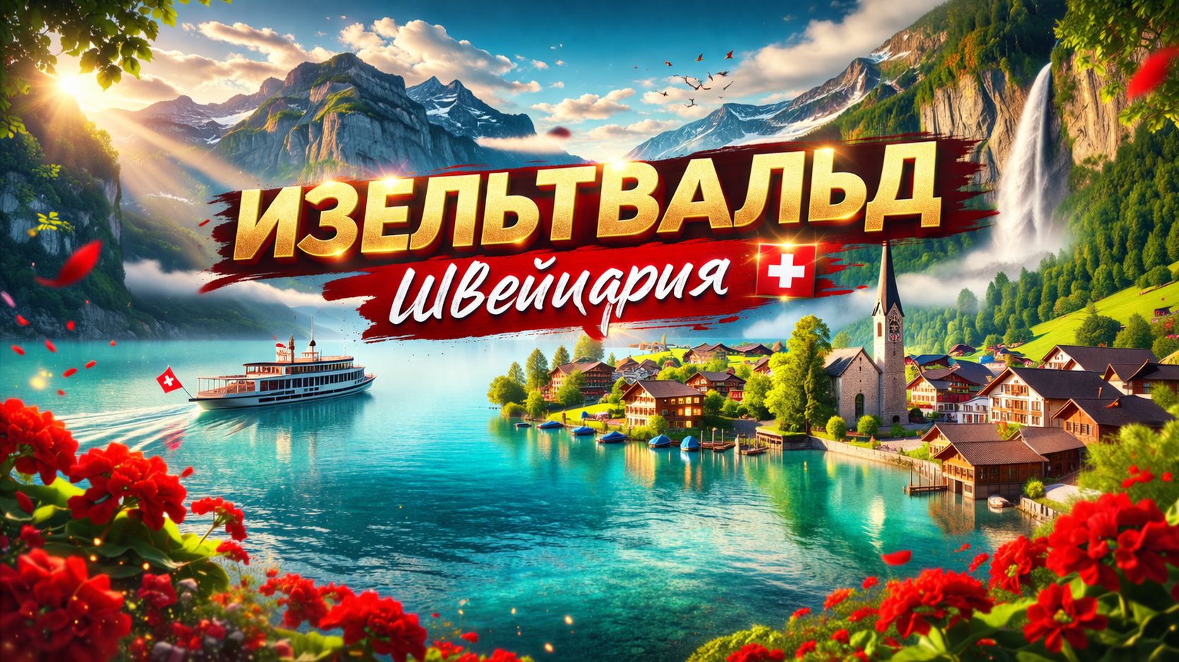 Изельтвальд, Швейцария 🇨🇭 Самая красивая швейцарская деревня для пеших прогулок 🏡