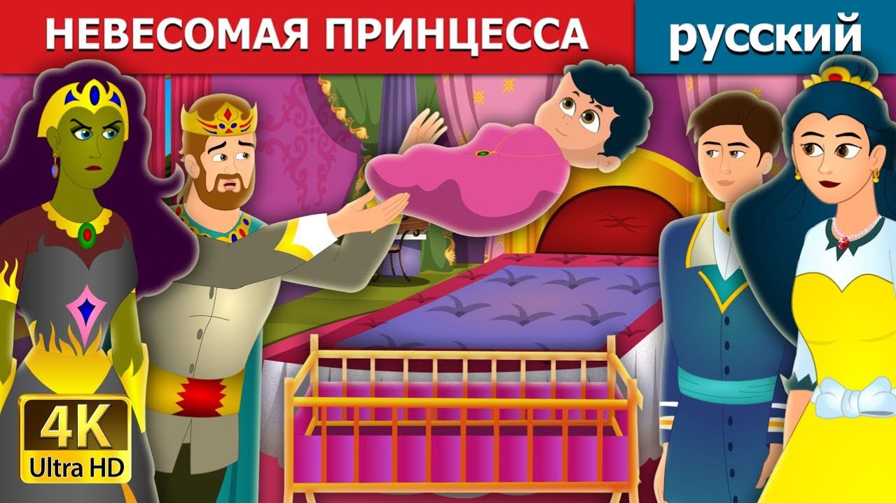 Невесомая принцесса 👑 Детская сказка Мультики для детей Мультфильм