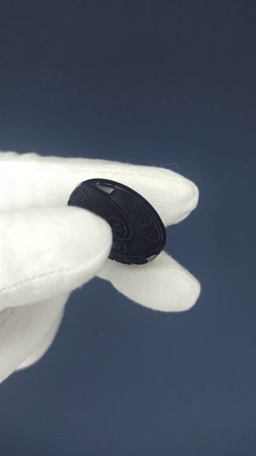 Пуговицы коричневые (размер № 44), Артикул 00664