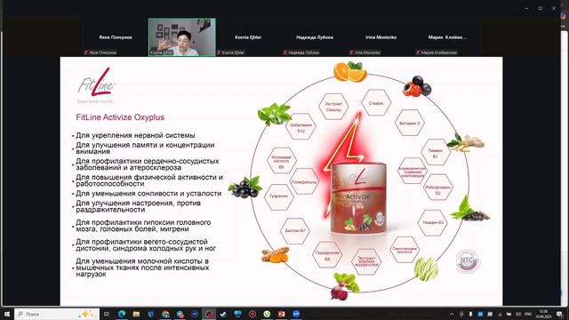 FitLine Activize Oxyplus. Алла Балюк врач биолог