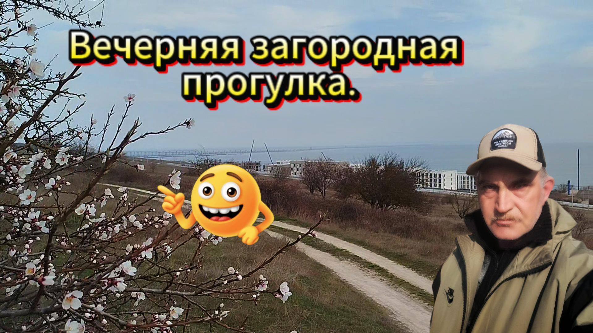 Вечерняя загородная прогулка.