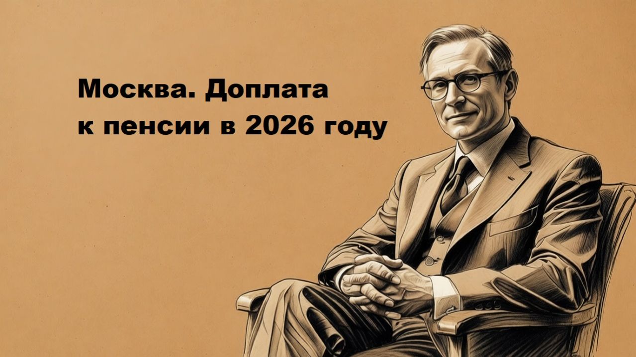 Москва доплата к пенсии в 2026 году