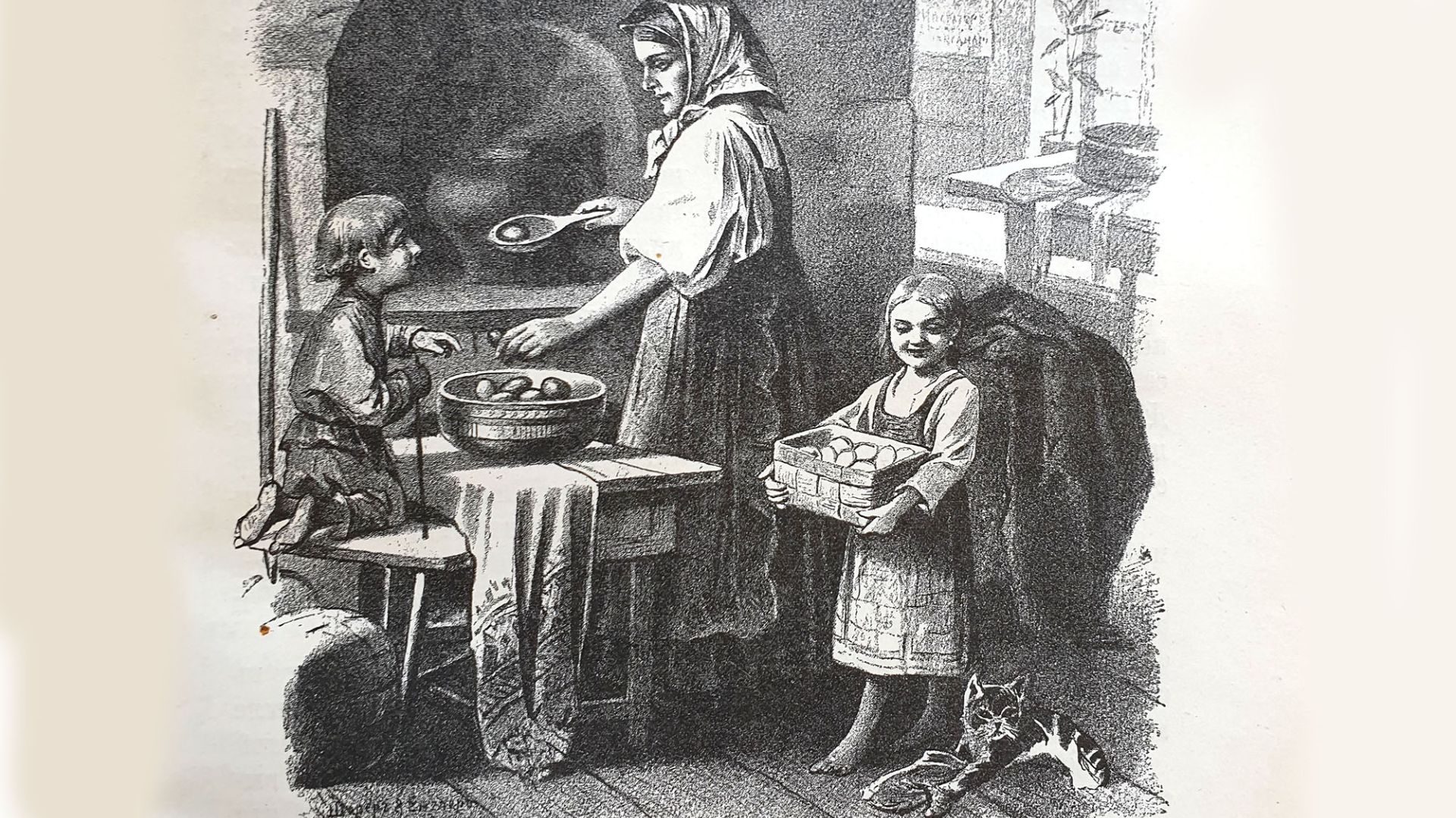 Пасхальный рассказ. «За недѣлю до свѣтлаго праздника». С.М. Макарова.