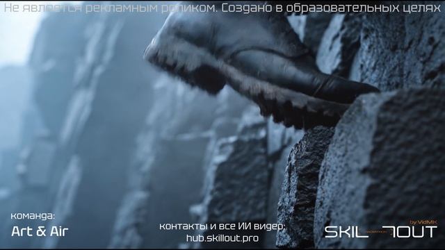 KGM [Art&Air] ИИ реклама соревнования SKILLOUT