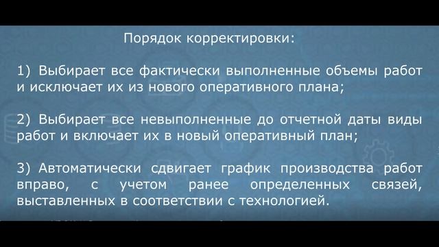 7. 1. Вступление. Встройка факта в план и корректировка планов.
