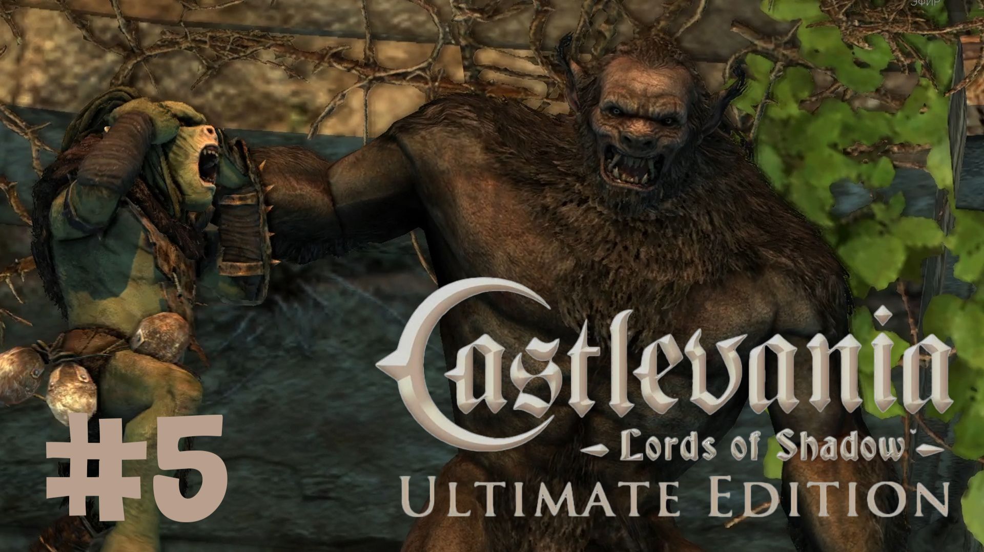 CASTLEVANIA LORDS OF SHADOW #5 ЛОХМАТОЕ ЧУДИЩЕ