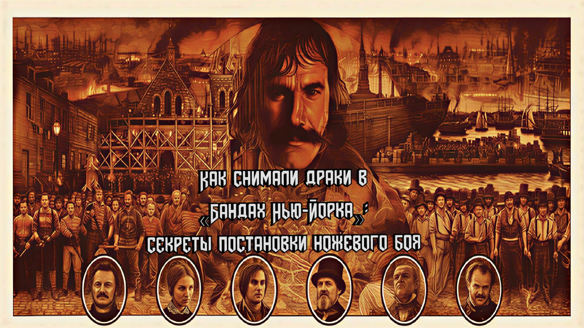 Анатомия стали: Секреты создания ножевого боя в «Бандах Нью-Йорка», о которых вы не знали