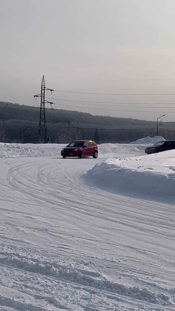 Зимние гонки  передний привод