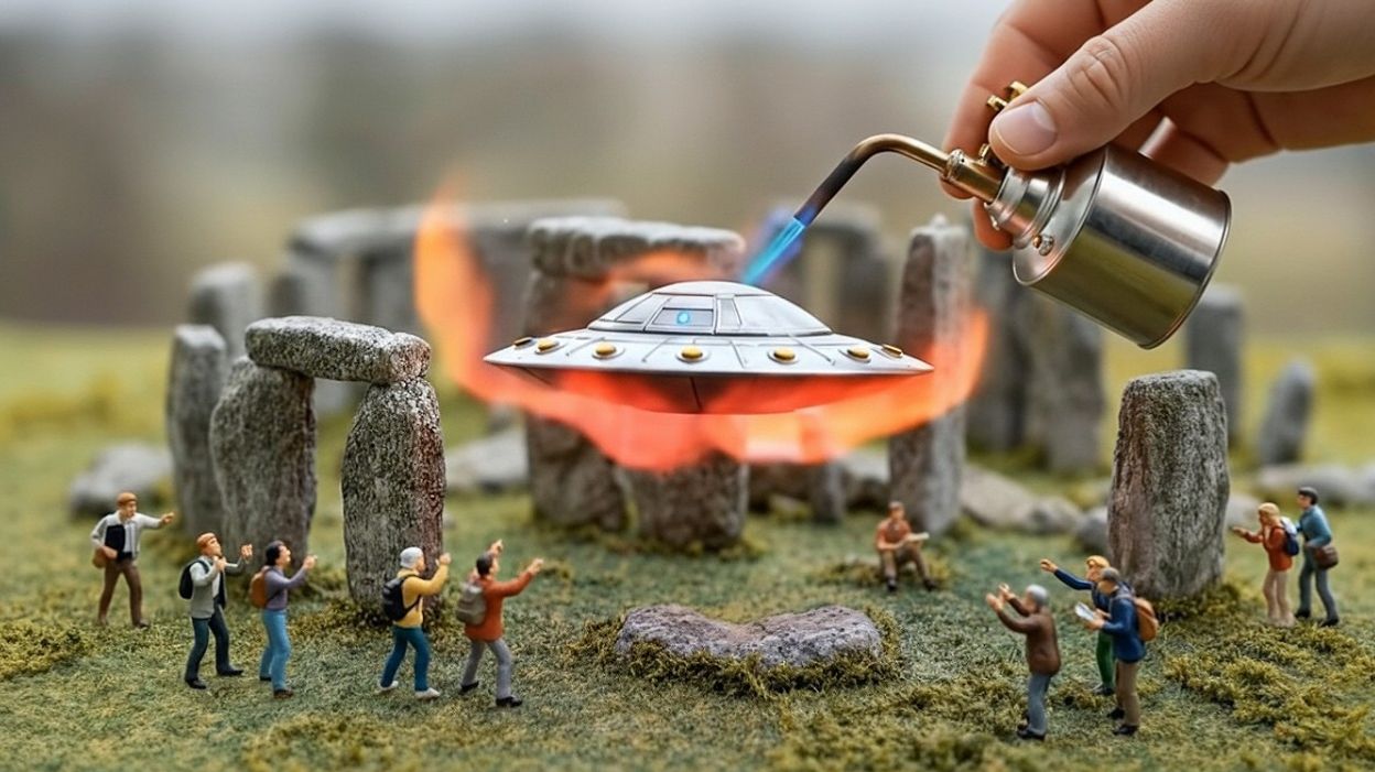 Мини-миры против гиганта: НЛО под термическим воздействием | Диорама | Мультик