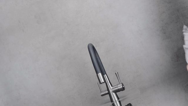 Смеситель для кухни с подключением к фильтру Lemark Comfort LM3075BL