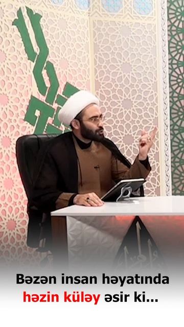 Bəzən insan həyatında həzin küləy əsir ki