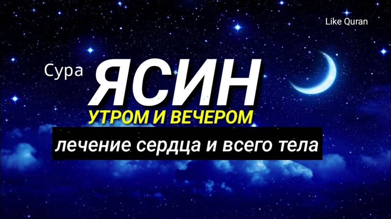 Коран / Сура Ясин / Красивое чтение