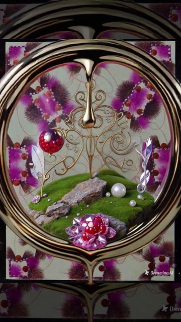 dreamina-2025-12-06-3373-Круглые объекты вращаются по часовой стр...