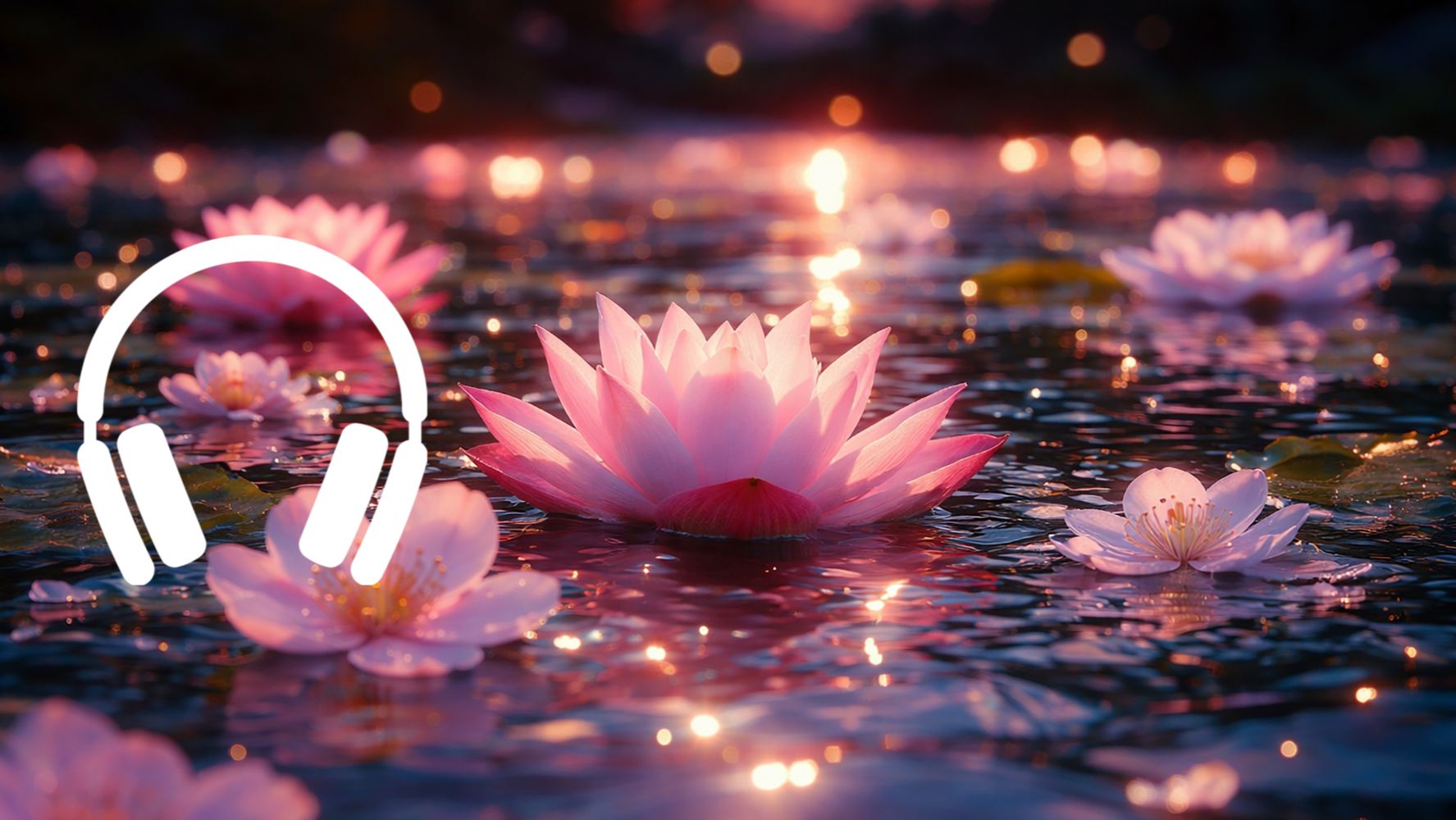 эмбиент 3 часа • цветы на воде спокойствие • для работы и концентрации 🌿