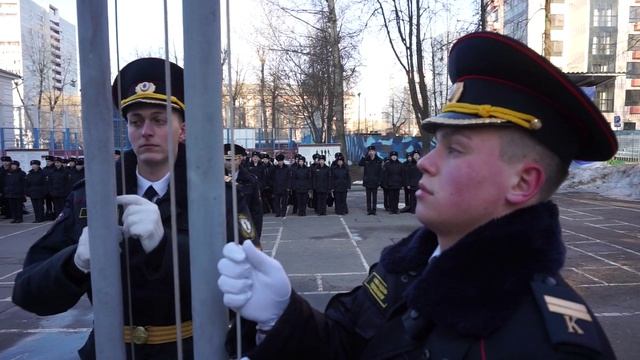 Поднятие флага РФ в Колледже полиции - 23.03.2026