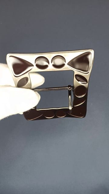 Пряжка коричневая, Артикул 00555