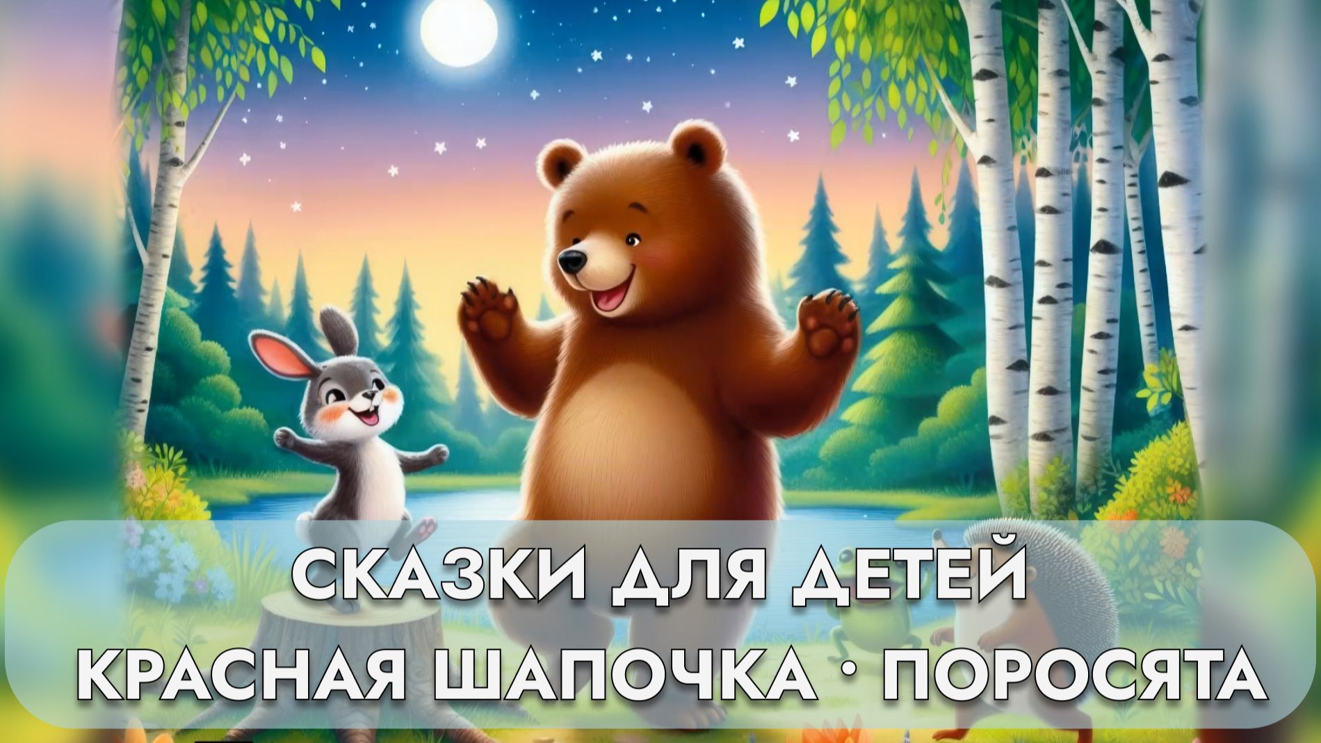 Сборник сказок для детей | Три поросёнка, Красная Шапочка, Машенька и медведь | 3D мультики
