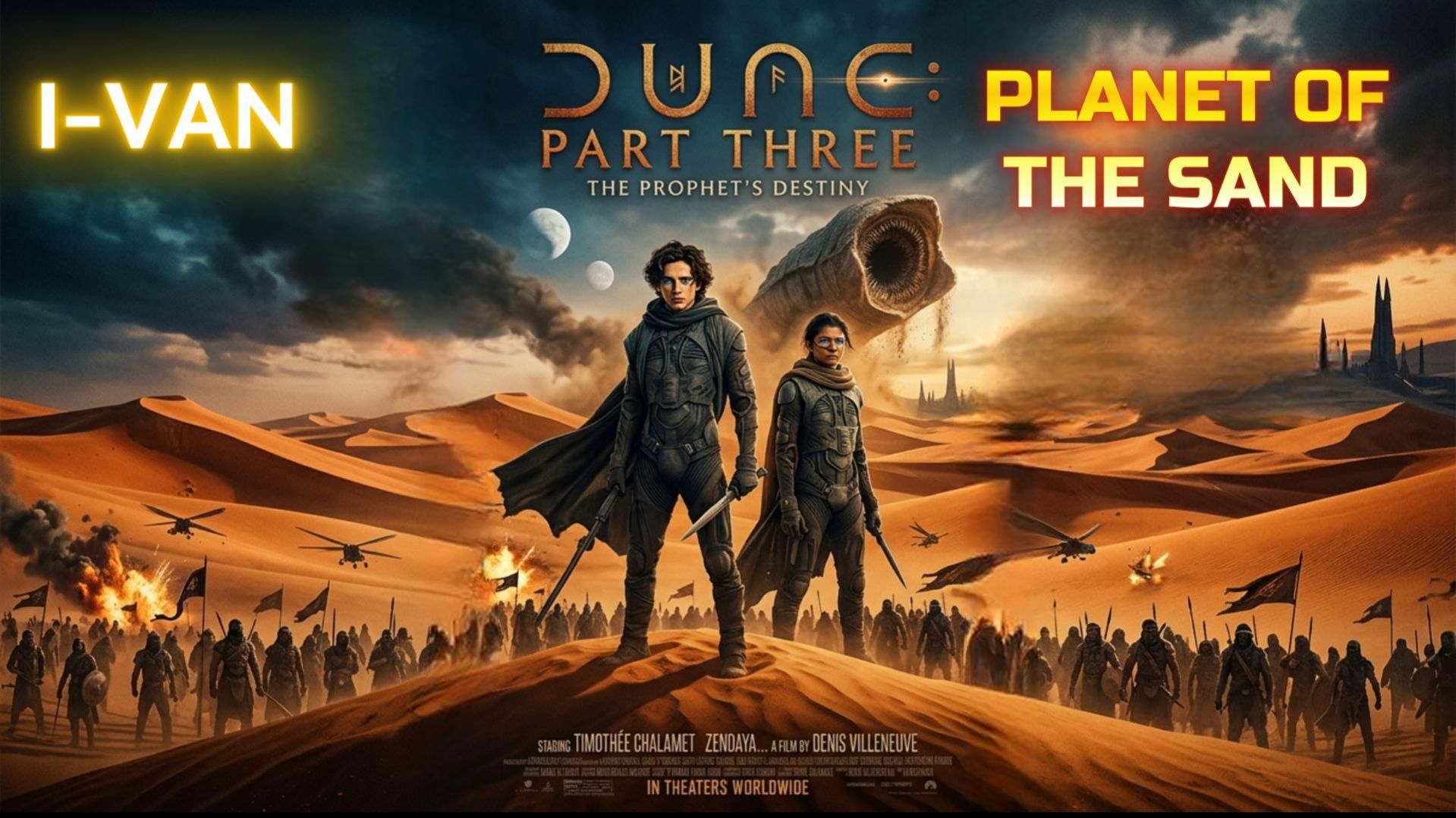 DUNE, planet of the sand | OST DUNE part three 2026 | песня к фильму ДЮНА 3