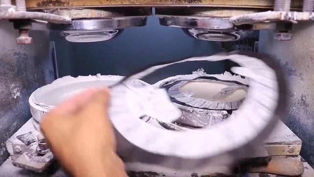 Производство посуды из меламина. Пакистан