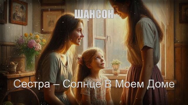 ШАНСОН|Сестра – Солнце В Моем Доме|песня о любви к сестре
