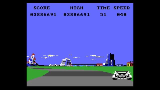 Crazy Cars [Commodore 64]