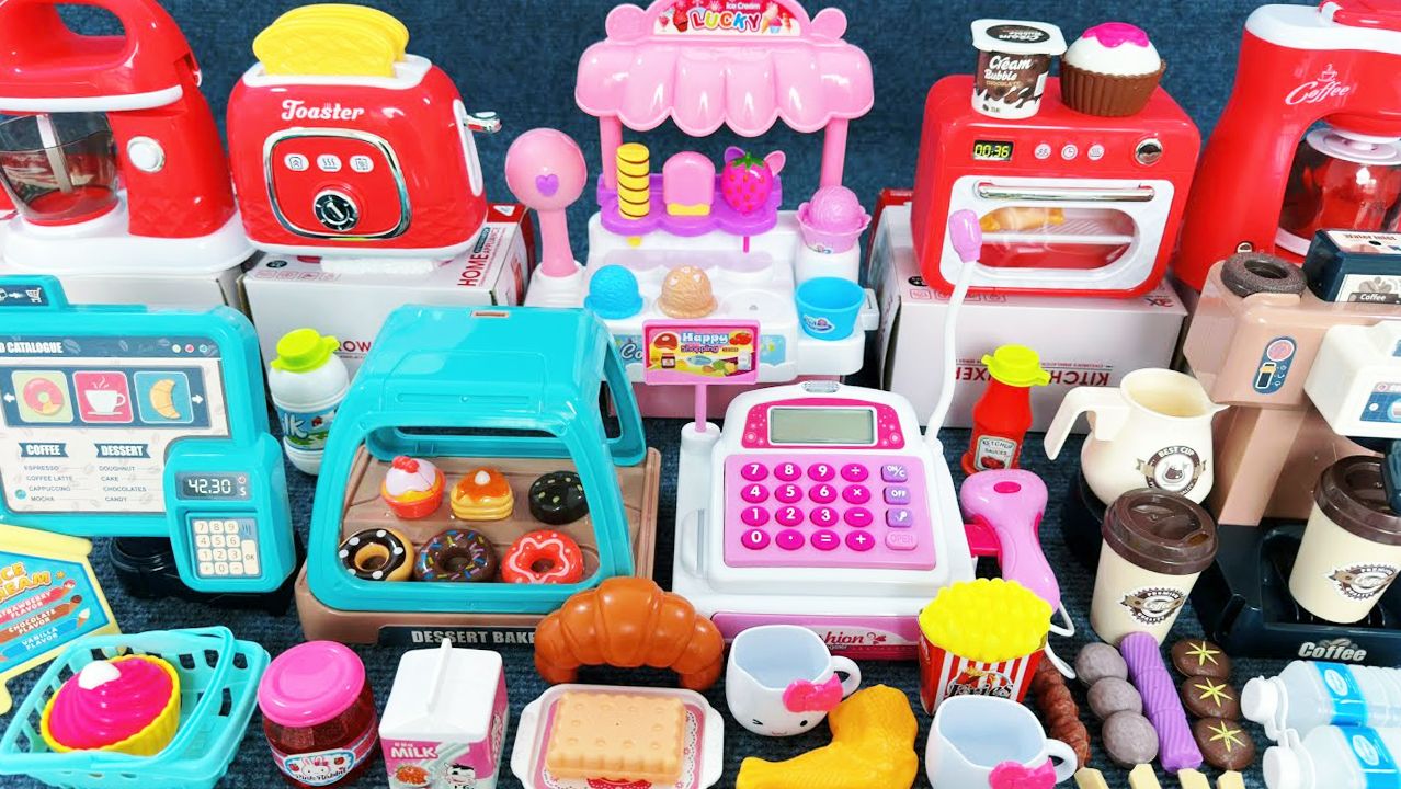 Мультики для девочек. Умный магазин мороженого: кассовый аппарат. Смотреть мультики для детей.