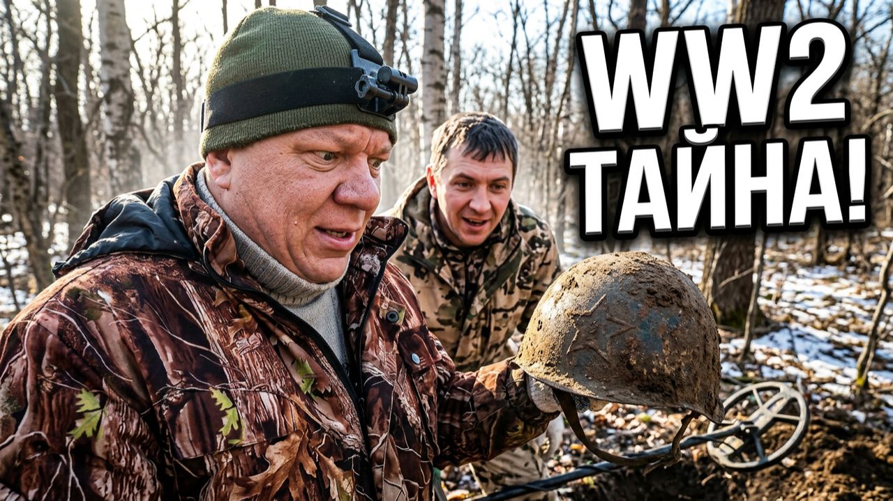 Нашли лес, который хранит тайну  войны. Поисковые будни 11. WW2