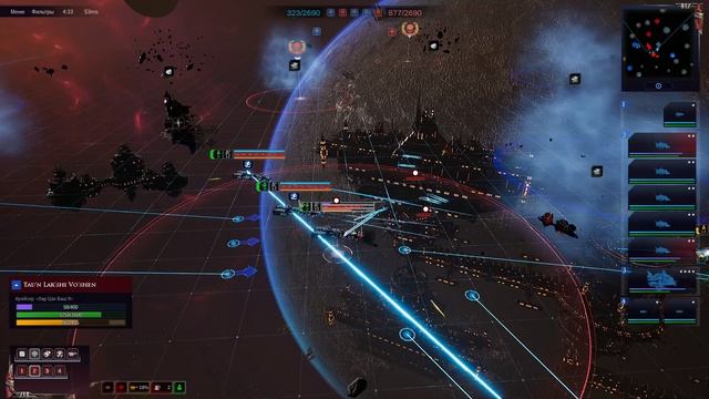 Battlefleet gothic armada 2 Multiplayer 1vs1 №147 1 Boyz vs Tau