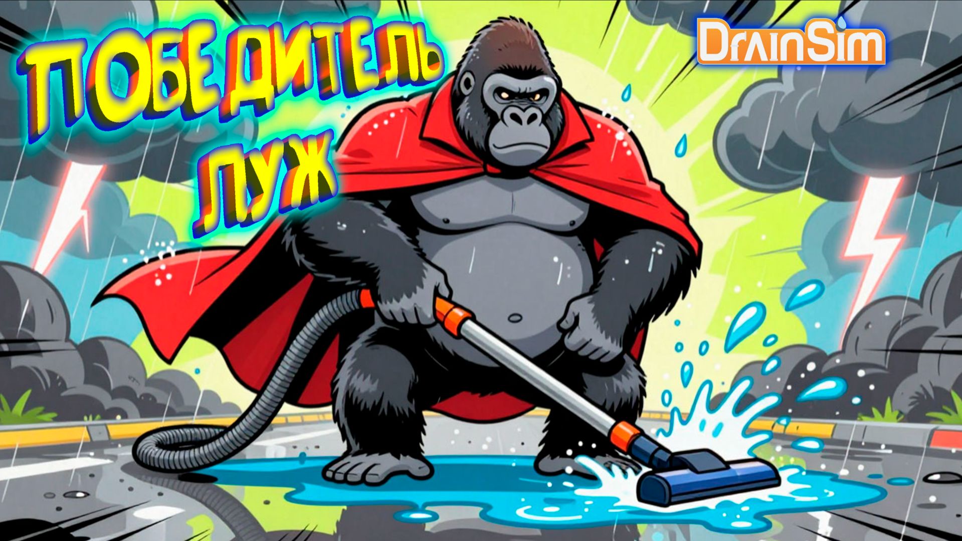 ЛИВЕНЬ ЗАТОПИЛ ГОРОД ◈ DrainSim