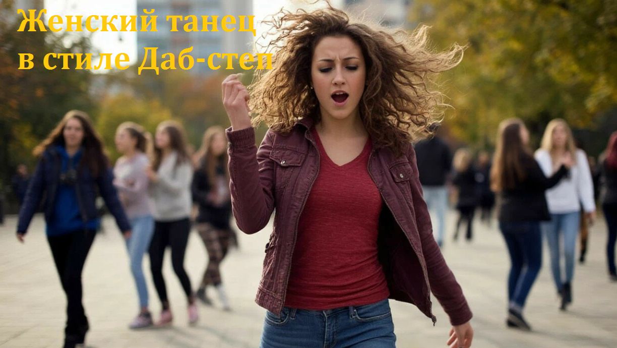Женский танец в стиле Даб-степ