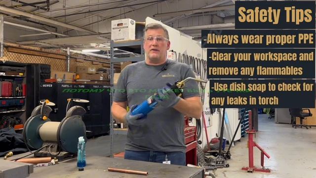 Горелки газовые BernzOmatic Меры безопасности при эксплуатации и хранении