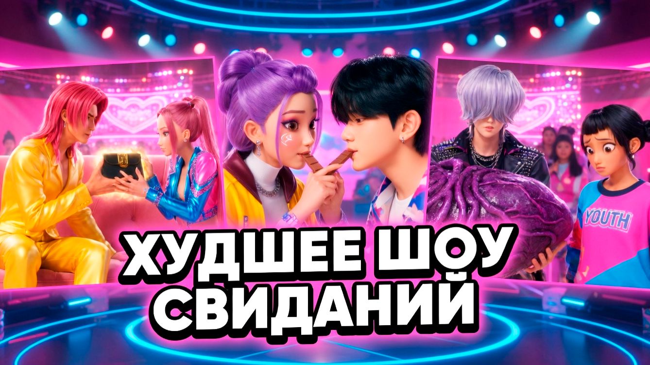 К-Поп Охотницы на Демонов: ХУДШЕЕ ШОУ СВИДАНИЙ В ИСТОРИИ 💔🔥 (Ситком Пародия)