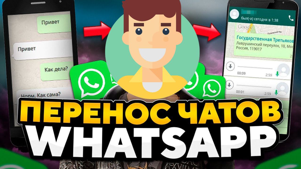 Как Перенести Чаты Whatsapp на Другой Телефон с андроида на андроид